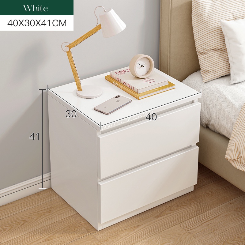 Modern Home Hotel Bedroom Bedside Table 40cm Simple Side Table Small ...