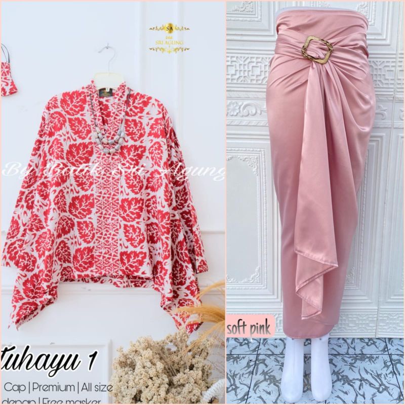 SA Lituhayu Set Baju Kebaya batik batwing kaftan Mini ( baju kebaya ...