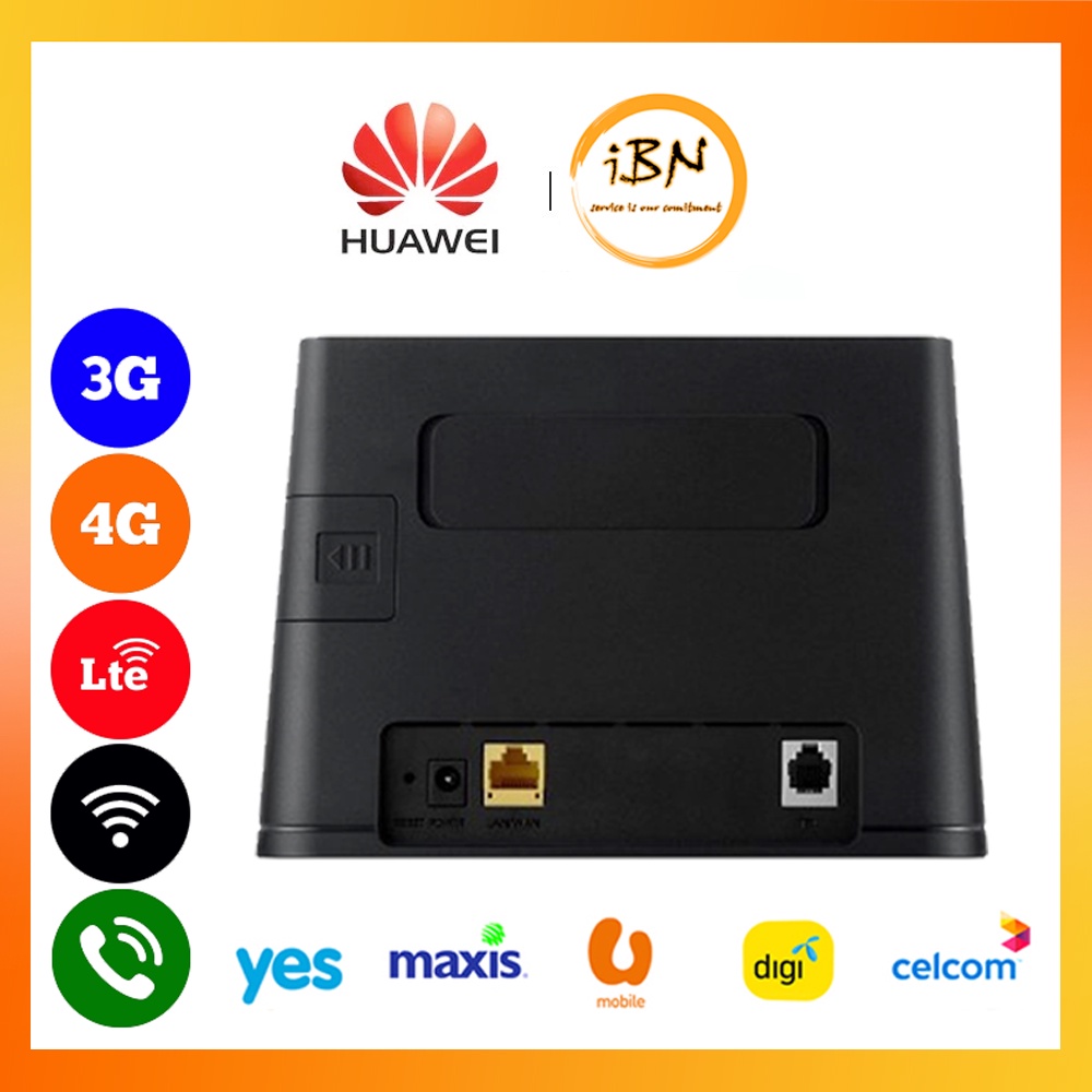 Huawei 4G Router B310 B310S-22 B310As-852 Modified Unlimited Internet ...