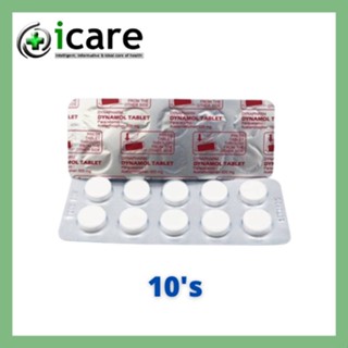 DYNAPHARM DYNAMOL 500MG (PARACETAMOL) 10 TABLETS / 1 STRIP ( EXP DATE ...