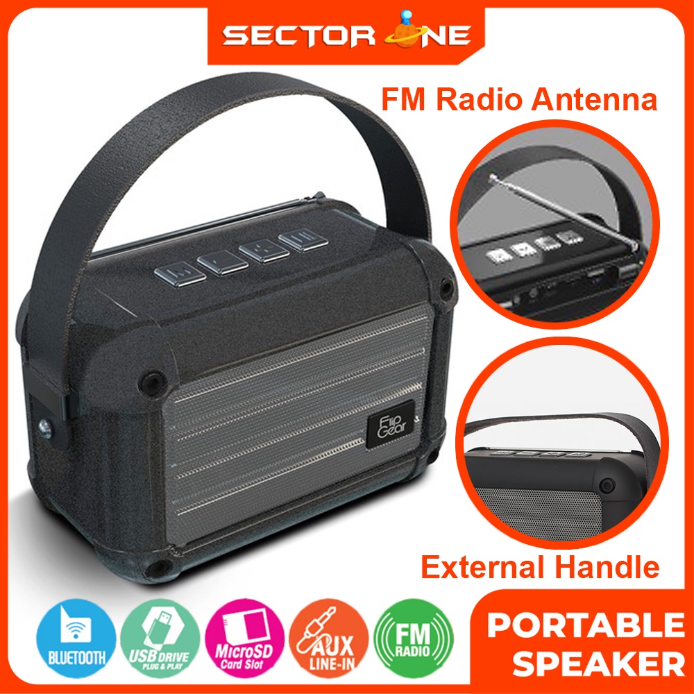 Portable FM Radio Speaker Vinnfier Tango Neo 7 Portable Bluetooth ...