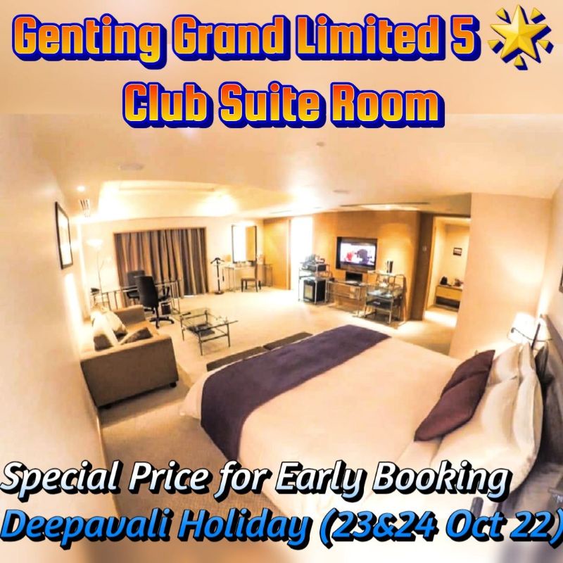 **Genting Grand Luxury Club Suite Room** | Shopee Malaysia