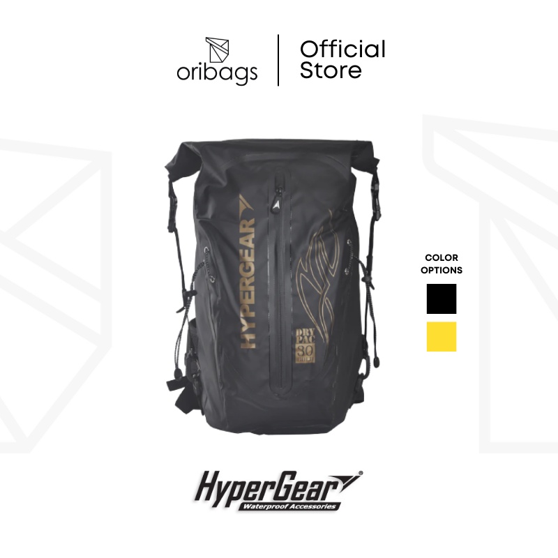 Hypergear Backpack Dry Pac Pro Gold 30L | Shopee Malaysia