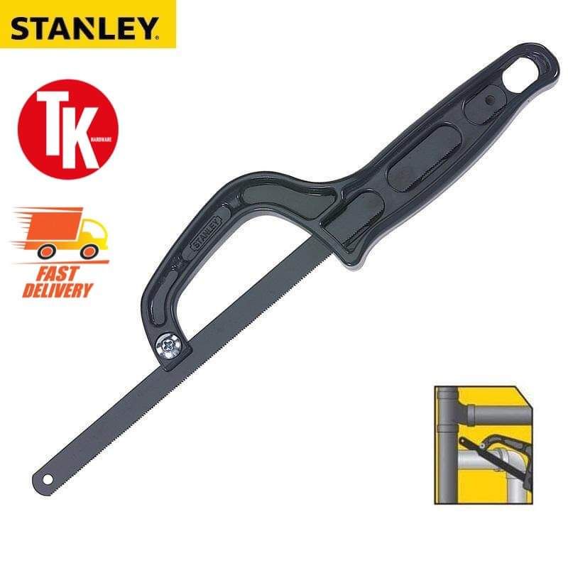 STANLEY Mini Hacksaw Utility Saw (10"/220M) STHT20807-8 STANLEY GEGAJI BESI MINI | Shopee Malaysia