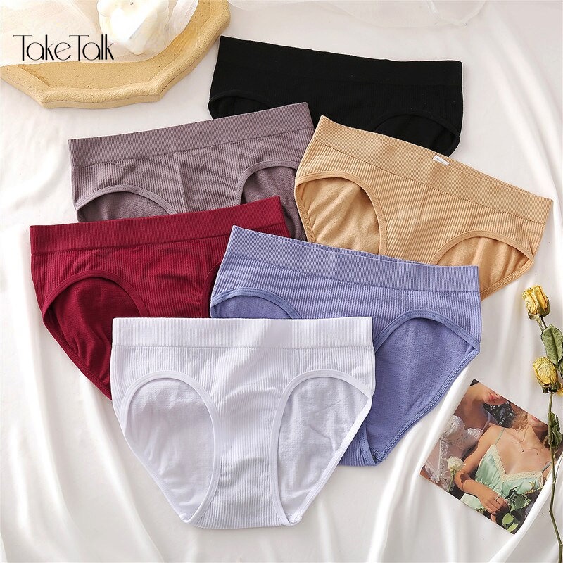 Take Talk Seamless Briefs Women Sexy Panties S-XL Female Underpants ...