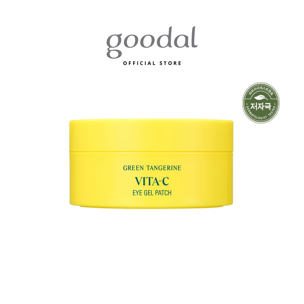 Goodal Official Green Tangerine Vita C Eye Gel Patch (60 Pcs) | Shopee ...