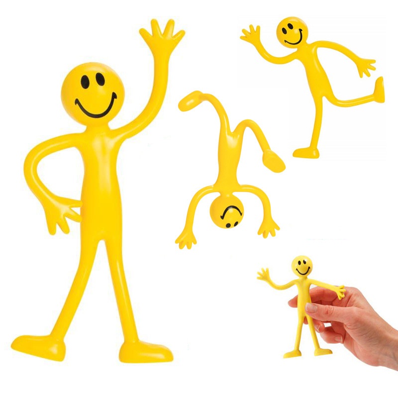 Novelty and Fun Little Gift Smiley Bendy Men's Joints Can Be Bent At ...