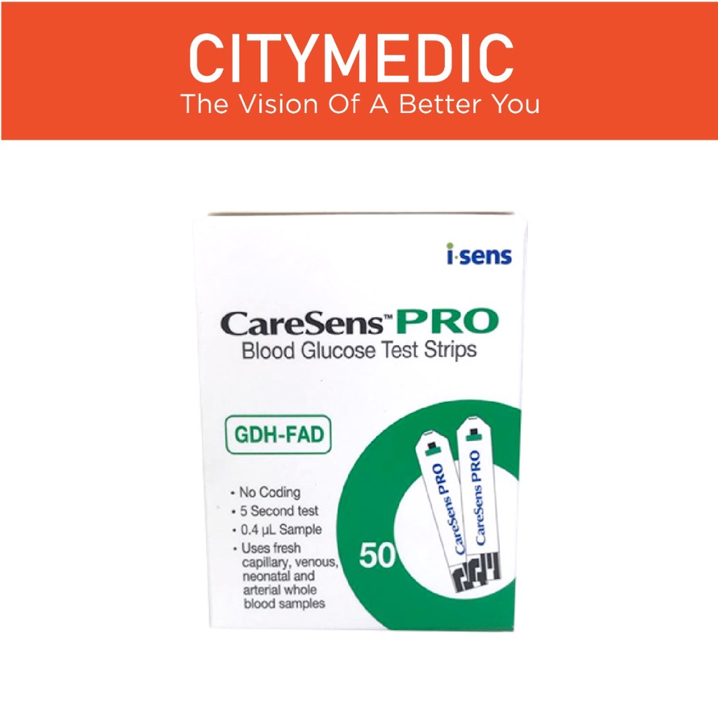 CareSens Pro Strips (50s) | Shopee Malaysia