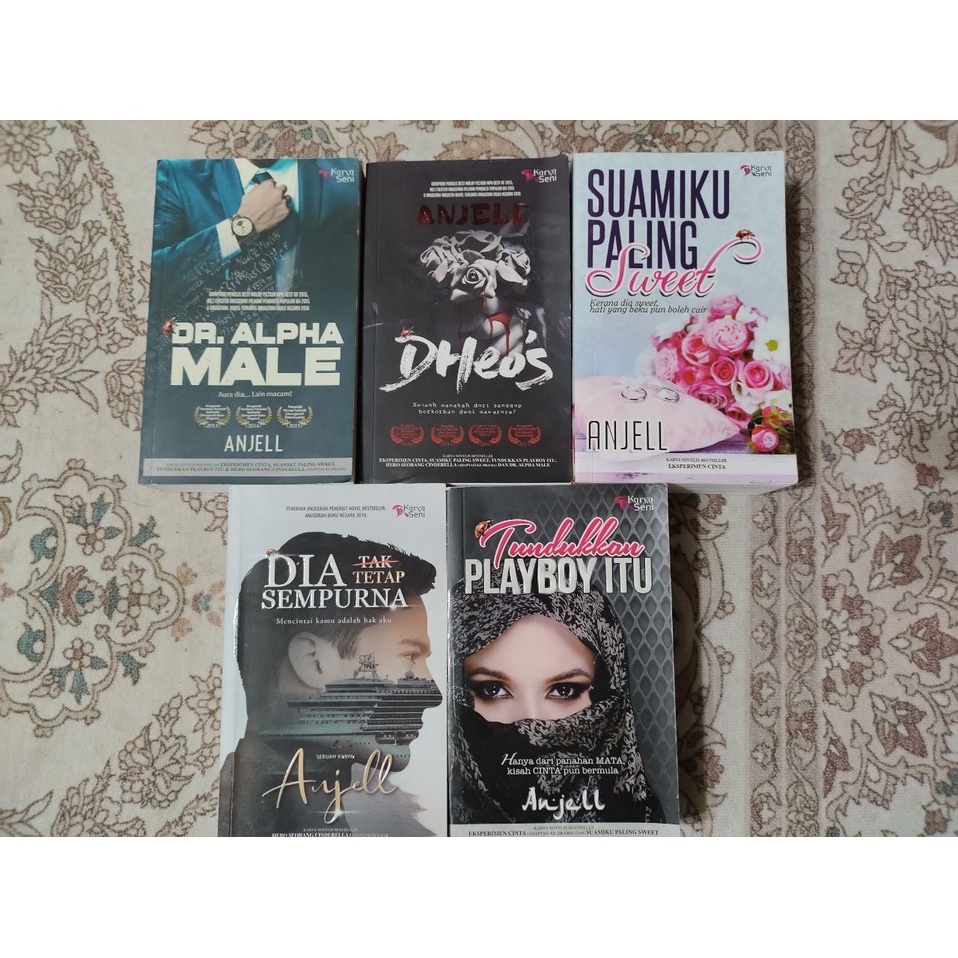 PRELOVED NOVEL KARYA SENI ANJELL SUAMIKU PALING SWEET PLAYBOY TETAP SEMPURNA DHEOS DR ALPHA MALE ...
