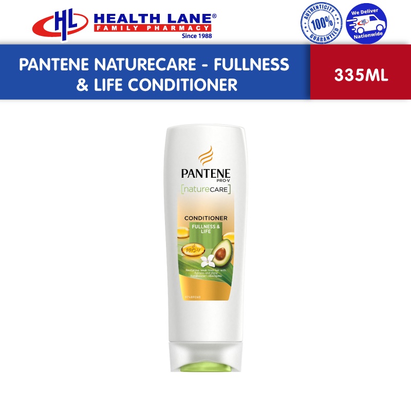 PANTENE NATURECARE - FULLNESS & LIFE CONDITIONER (320ML) | Shopee Malaysia