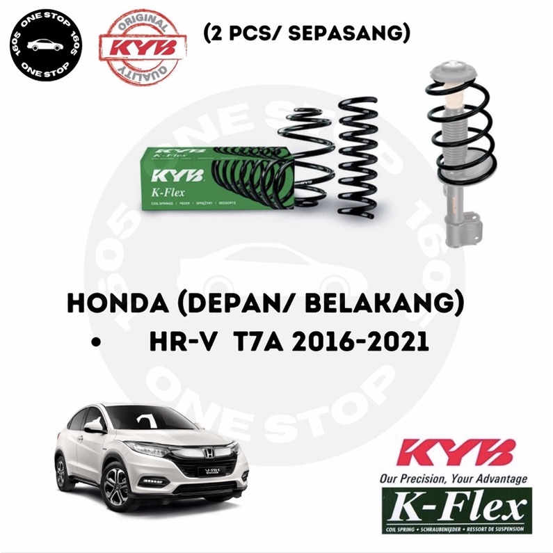 HONDA HR-V HRV T7A 2016-2021 DEPAN/ BELAKANG KYB KAYABA KFLEX COIL ... HONDA HR-V HRV T7A 2016-2021 DEPAN/ BELAKANG KYB KAYABA KFLEX COIL ...