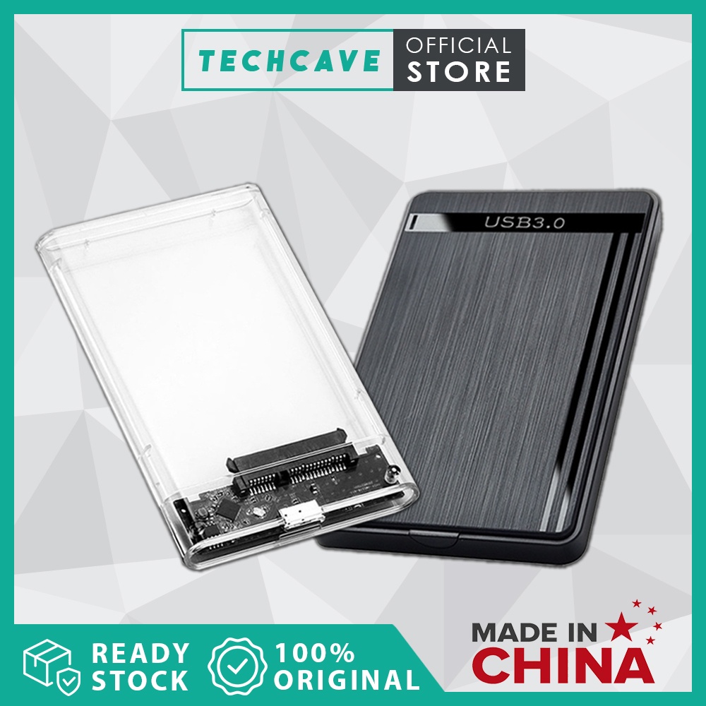(Ready stock) Portable USB 3.0 SATA 2.5" inch External Case HDD SSD ...