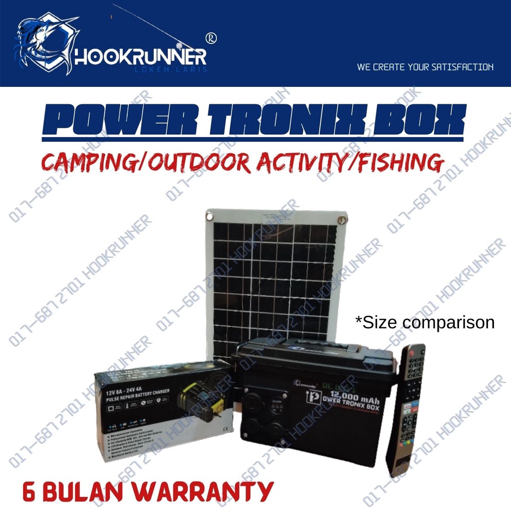 power tronix box mini DC supply only 12,000 mAh | Shopee Malaysia