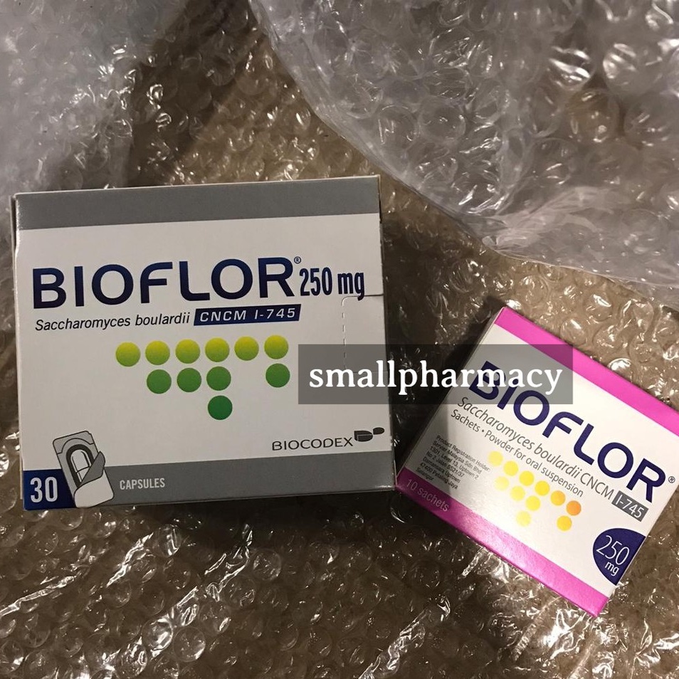 Bioflor 250mg 10 sachet or Bioflor 250mg 30 capsules - Probiotic for ...