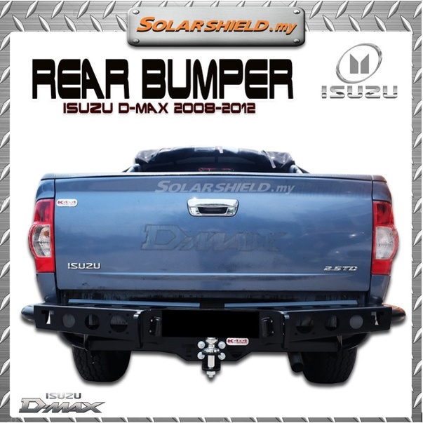 Isuzu D-Max Dmax 2008-2012 Rear Bumper 4X4 Bumper 4X4 Rear Bull Bar 4X4 ...