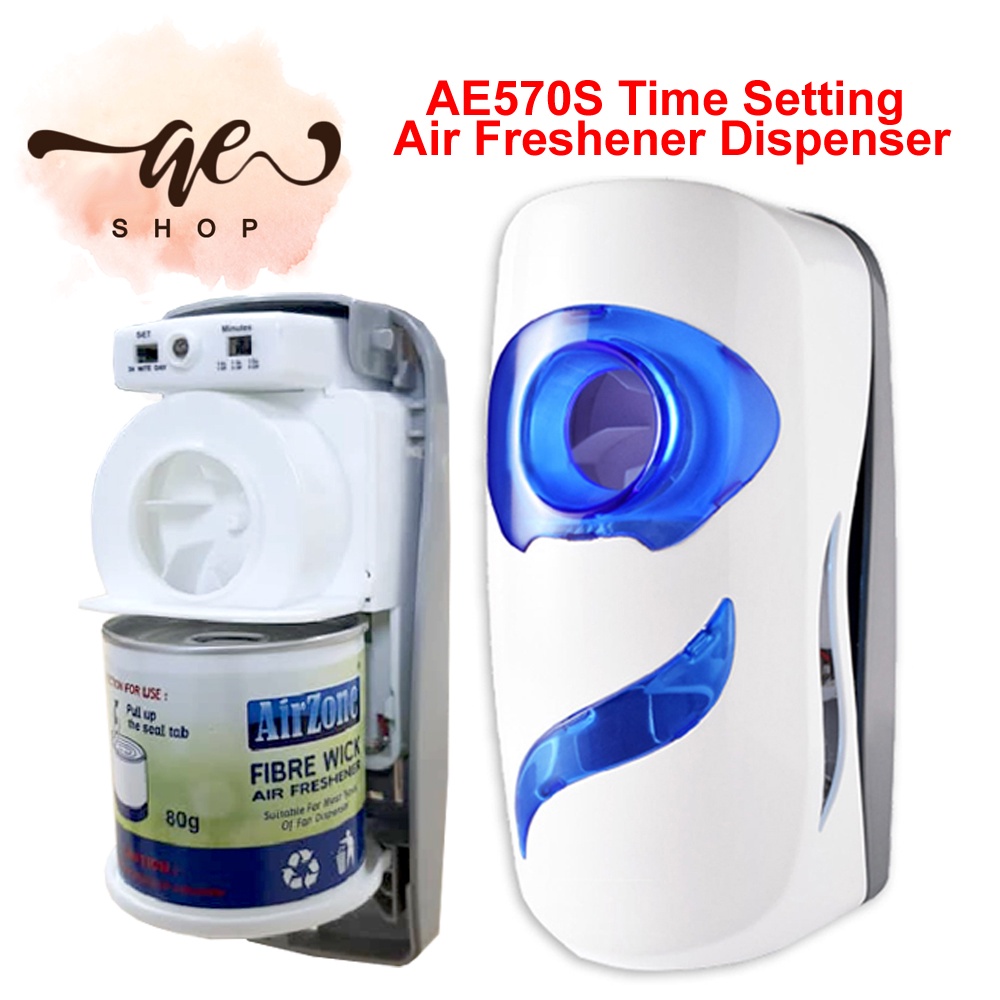 AE570S Time Setting Type Fan Air Freshener Dispenser for Airzone Fiber ...