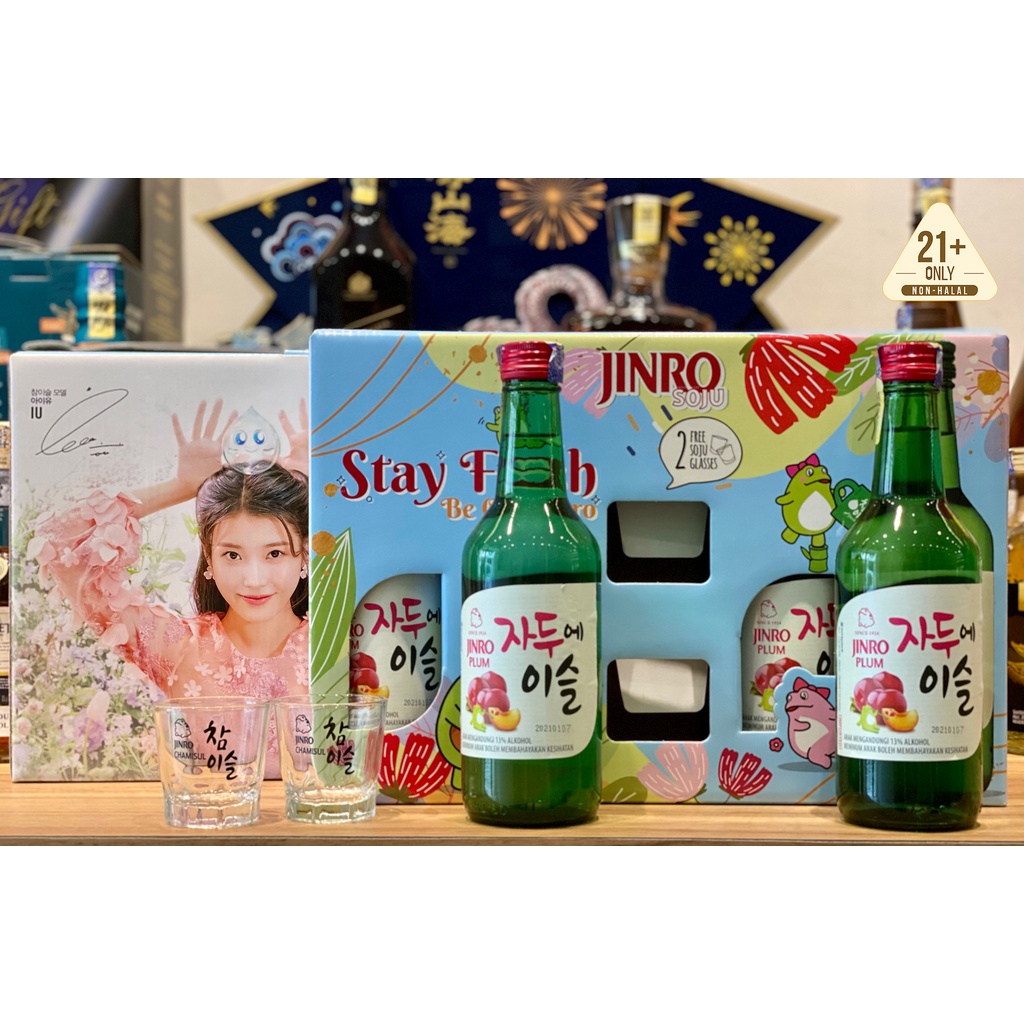 Jinro Plum Soju Gift Set | Shopee Malaysia