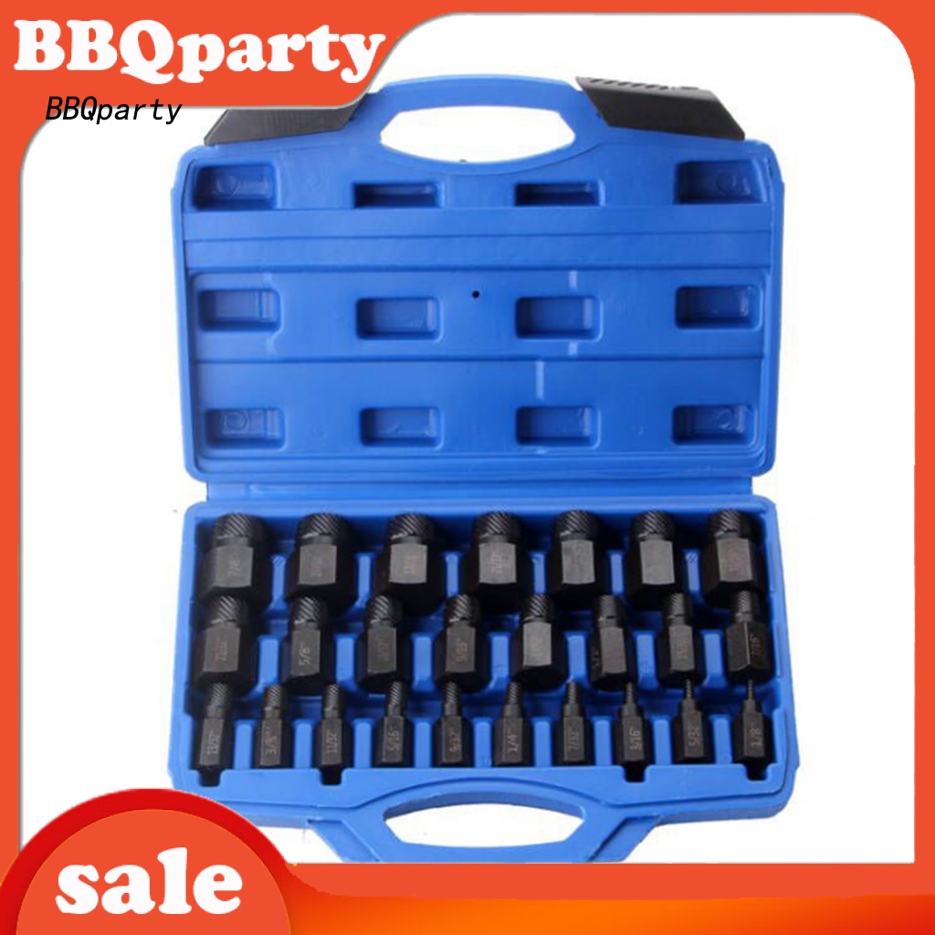 25Pcs Alloy Steel Nut Extractors for Workshop Manual Nut Bolt Extractor ...