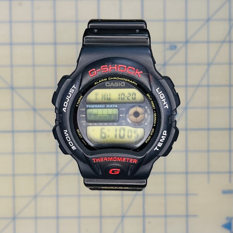 ORIGINAL CASIO G-SHOCK DW-6100 THERMO DATA | Shopee Malaysia