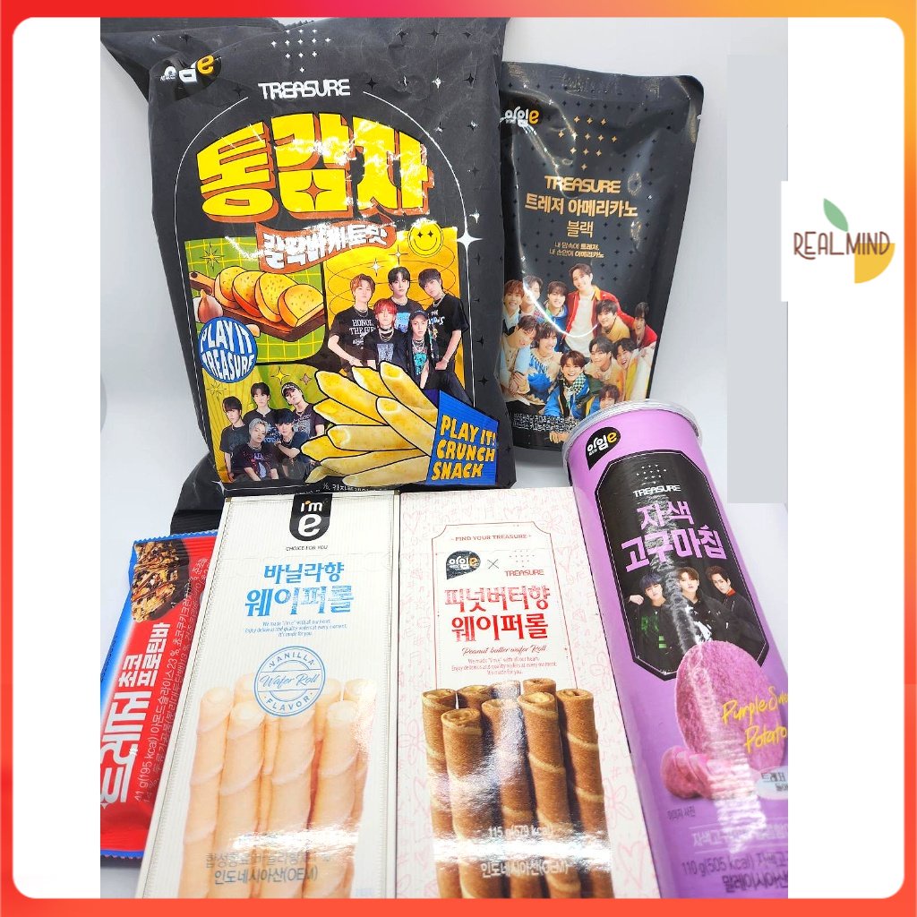 [EMART24] TREASURE Collaboration Snack Box TEUME I'M E TREASURE ...