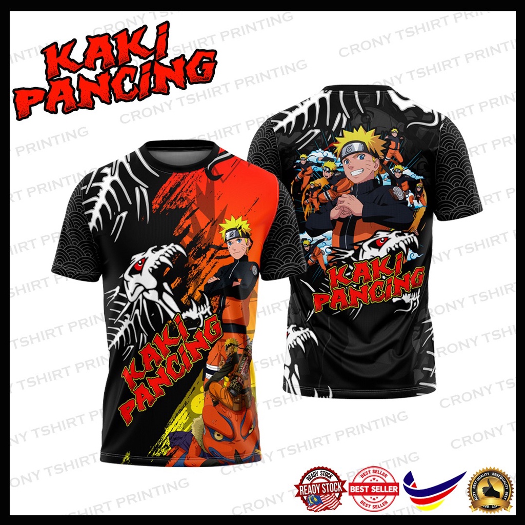 Baju Kaki Pancing Design Anime Naruto | Kaki Pancing Design Anime ...