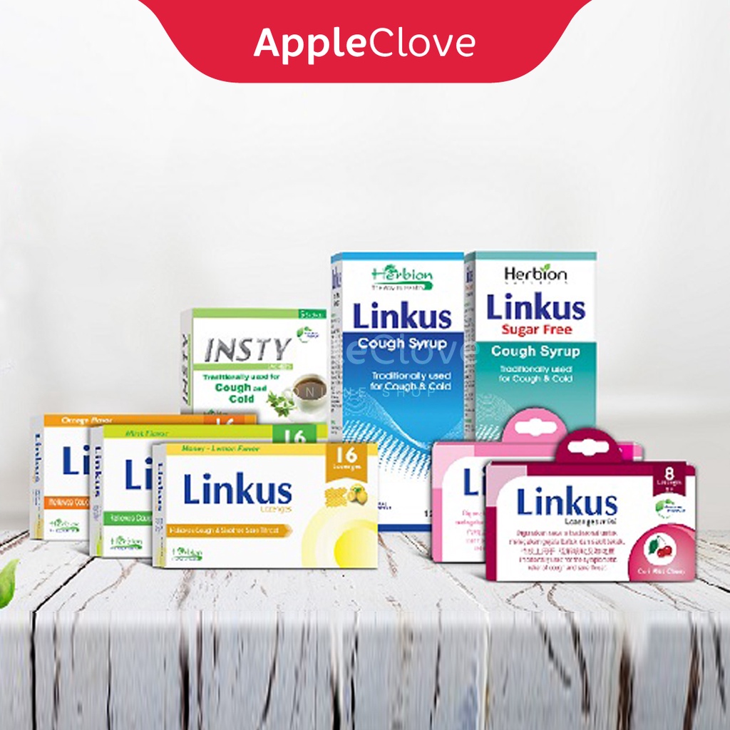 Linkus Cough Syrup 120ml | Lozenges 8 16 | Shopee Malaysia