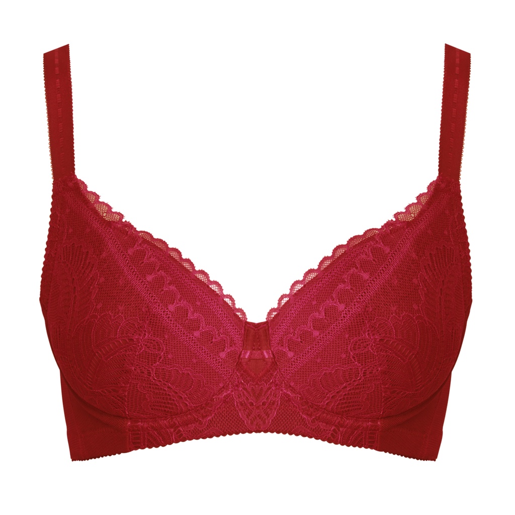 XIXILI RIVERA HIGH PANELED DEMI CONTOUR BRA - RED | DARK BLUE | Shopee Malaysia