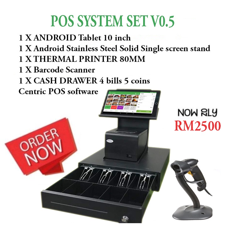 Kedai Runcit POS system Point of Sales 80mm printer (Centric POS ...