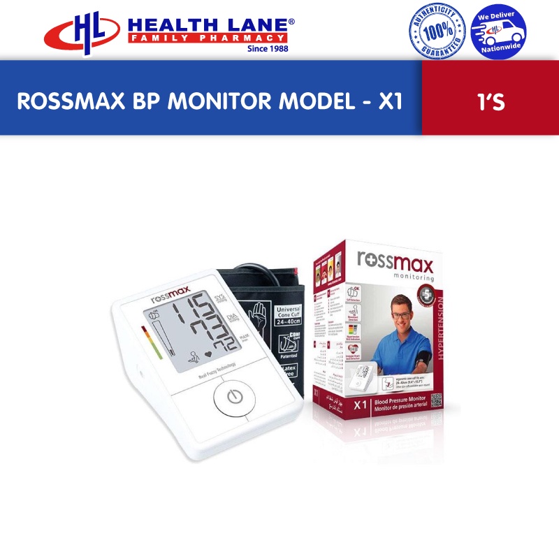 ROSSMAX BLOOD PRESSURE MONITOR MODEL - X1 | Shopee Malaysia