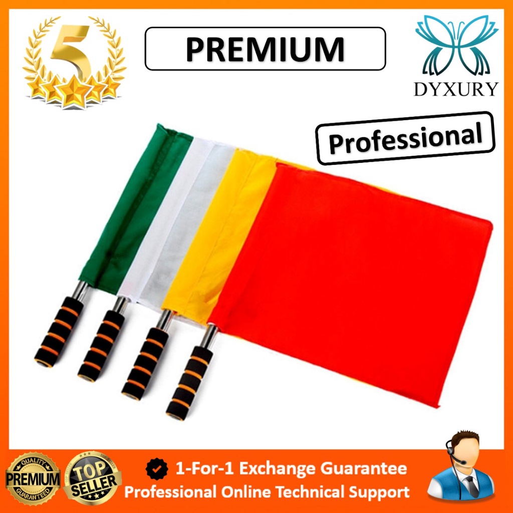 Referee Flag Command Flag Track Field Signal Competition Stainless Flag ...