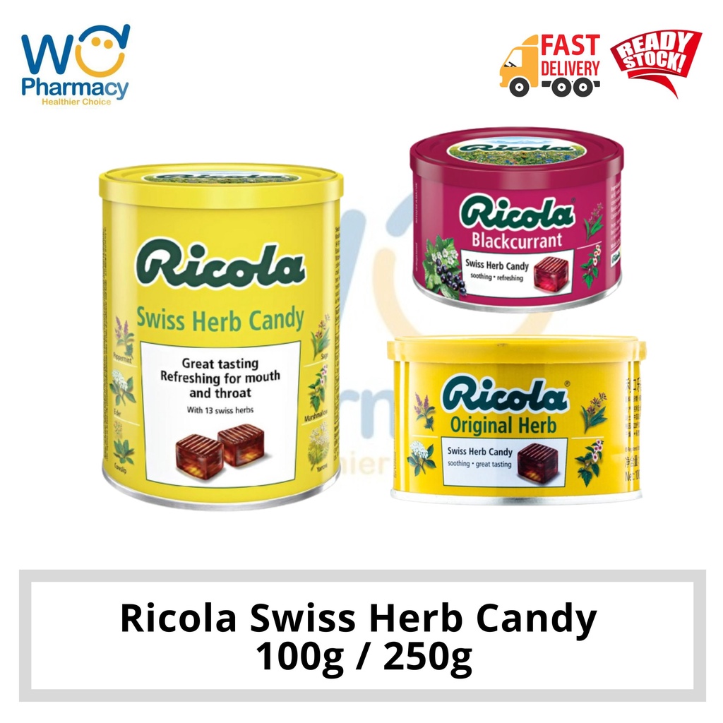 Ricola Swiss Herb Lozenges Candy 100g / 250g | Shopee Malaysia