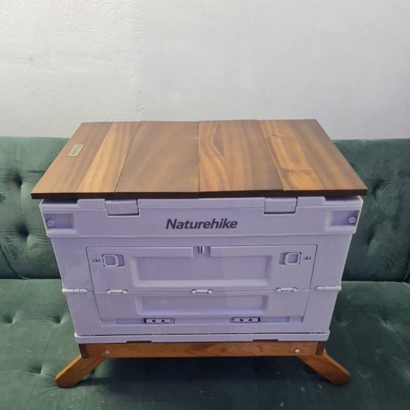 naturehike foldable box wood stand 50L camping outdoor glamping DIY ...