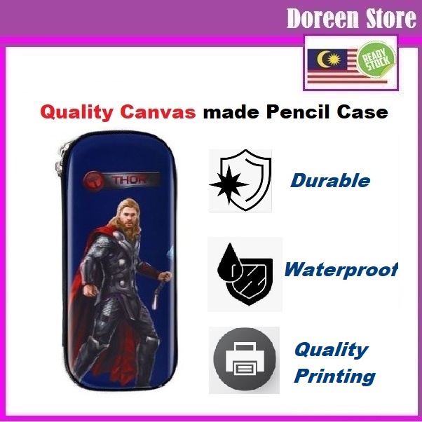 Stationery Cartoon Hardtop Pencil Box Case Paw Patrol Avengers Iron Man ...