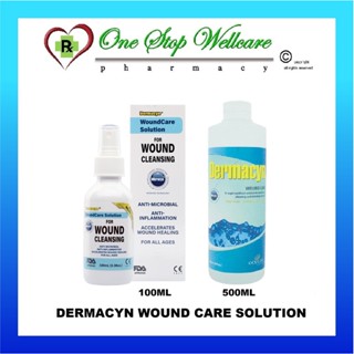 DERMACYN WOUND CARE SOLUTION 100ML / 500ML | Shopee Malaysia