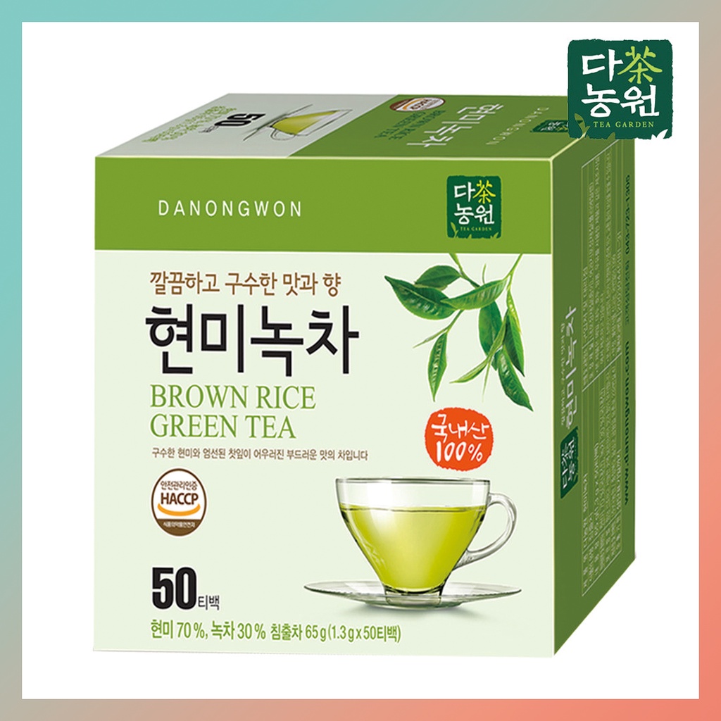 Danongwon Brown Rice Green Tea 50Pcs | Shopee Malaysia