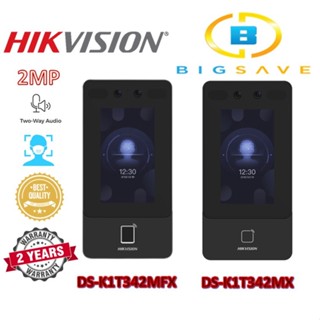 HIKVISION DS-K1T342MFX / DS-K1T342MX VALUE SERIES FACE RECOGNITION ...