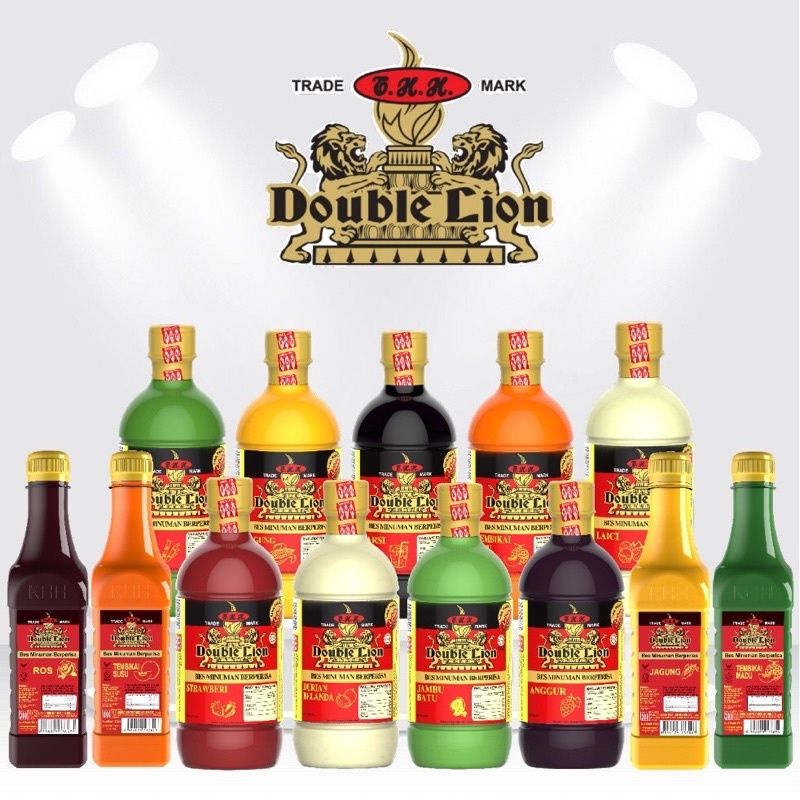 DOUBLE LION BES MINUMAN BERPERISA / FLAVOURED CONCENTRATE | Shopee Malaysia