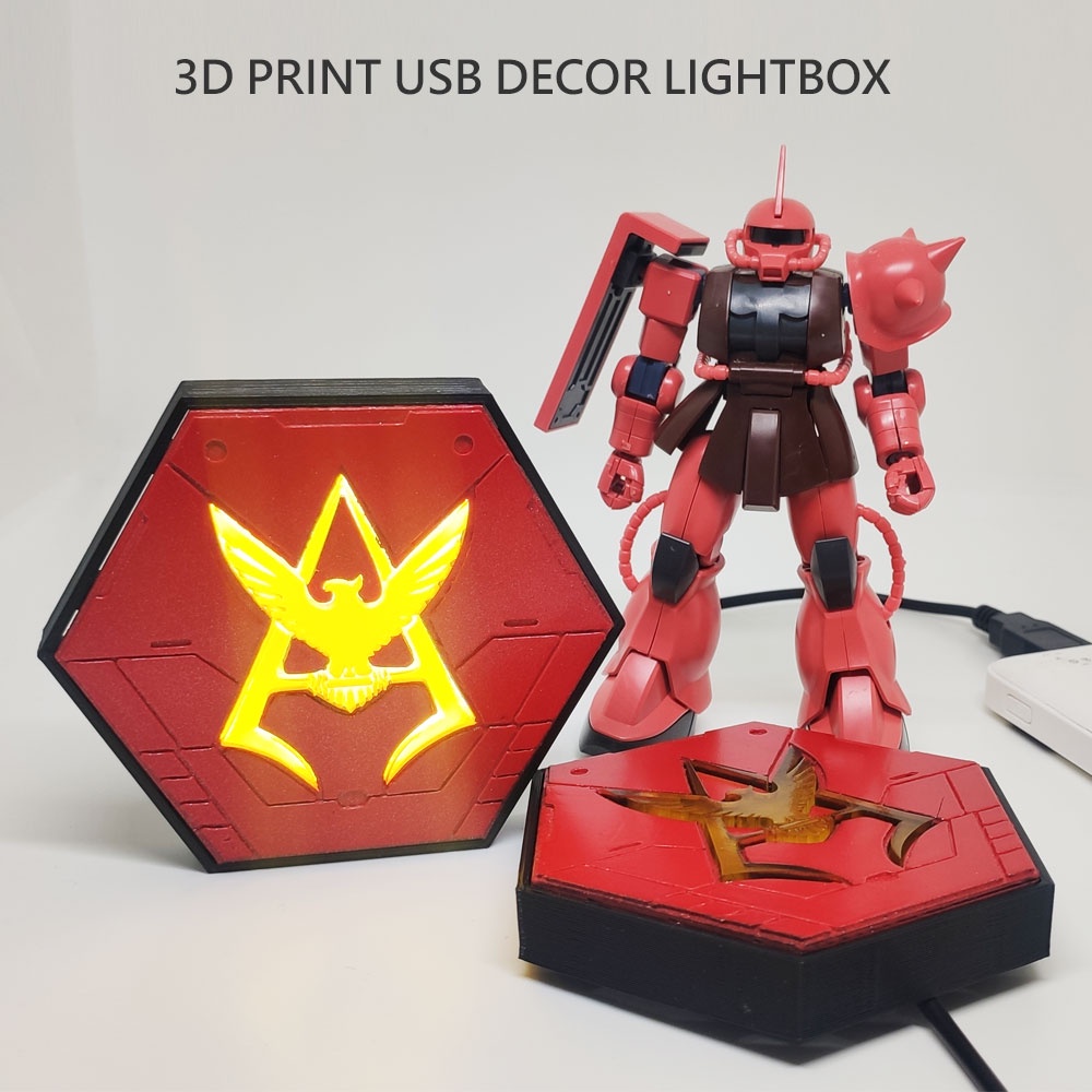 3d Printed USB decor lightbox | Shopee Malaysia