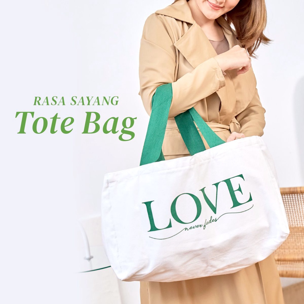 Rasa Sayang Limited Edition Tote Bag / Eco-Friendly Bag / Muslimah Wear Accessories / Grocery ...