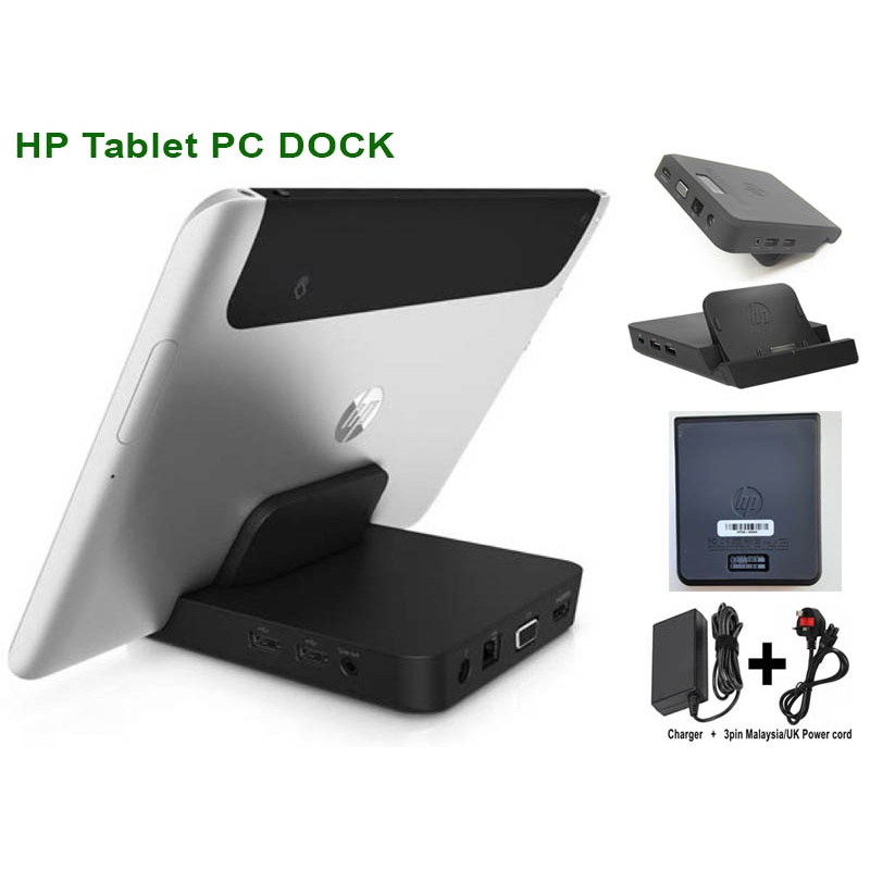 Original HP ElitePad 900 G1 1000 G2 Dock Docking Station HSTNN-C75X ...