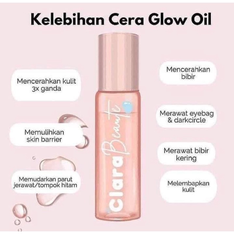 CLARA OIL CERA GLOW-(Original100% ) | Shopee Malaysia