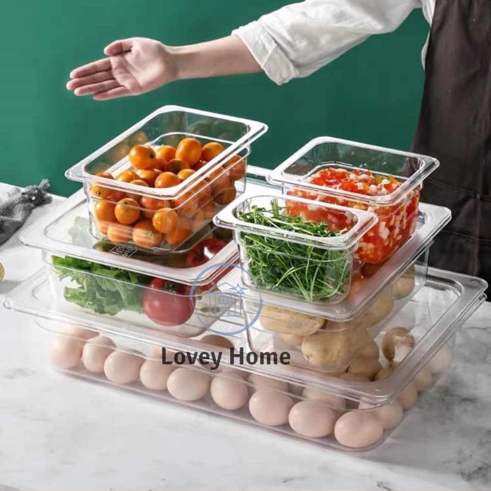 PC GN Pan Gastronorm Food Tray Buffet Chafing Dish Restaurant Kitchen ...