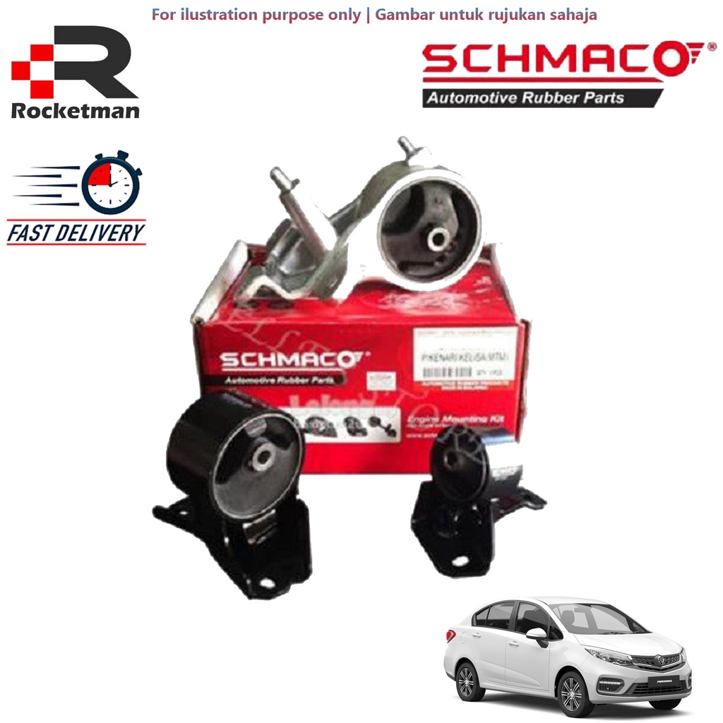 SCHMACO ENGINE MOUNTING SET PROTON PERSONA VVT 2016+ IRIZ 2017 ...