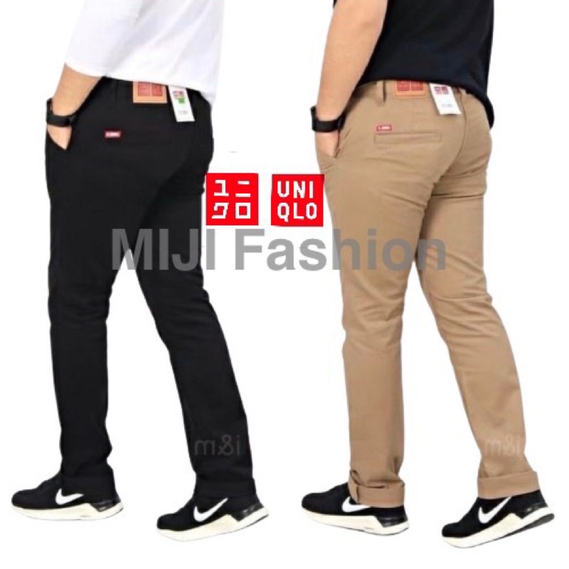 Seluar Slack Uniqlo Slim Fit Strechable Ready Stock (28-38Size ...
