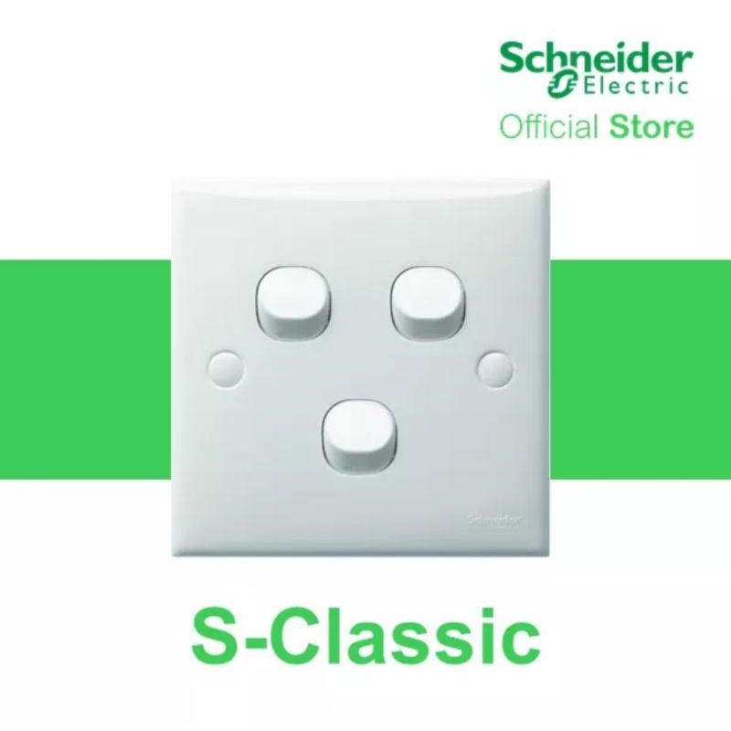 SCHNEIDER CLIPSAL S-CLASSIC (CLEAR STOCK) | Shopee Malaysia