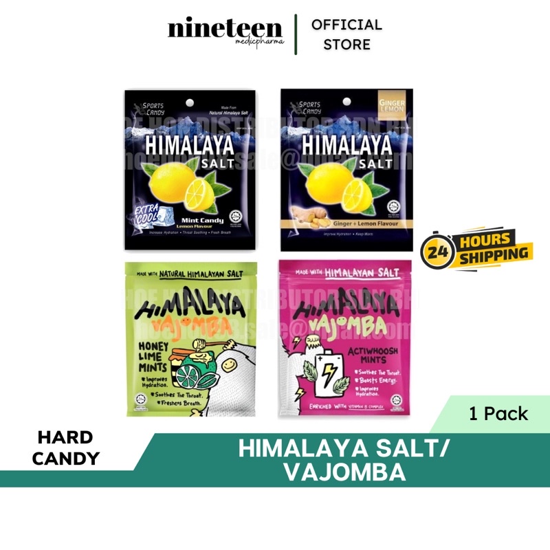 Himalaya Candy (15g) - Salt Lemon / Salt Ginger Lemon / Sea Salt Lemon ...