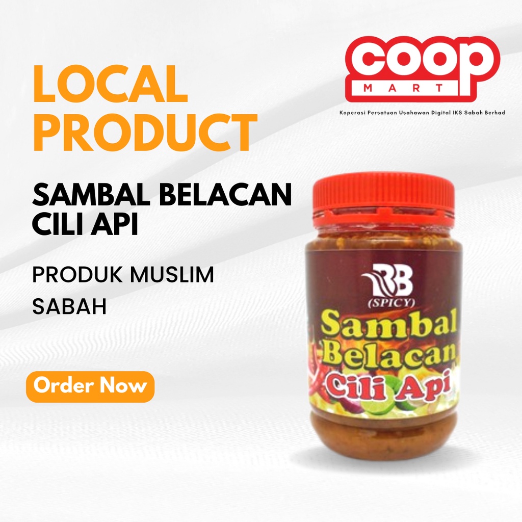 [SAMBAL BELACAN CILI API]Brand Balintang Usahawan DIDR Sabah | Shopee ...