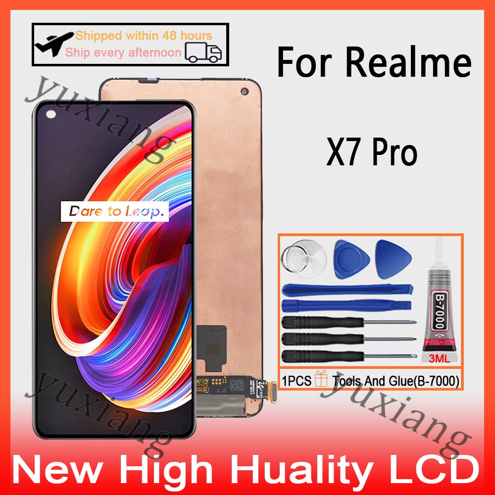 Original For Realme X7 Pro RMX2121 RMX2111 LCD Display Touch Screen ...