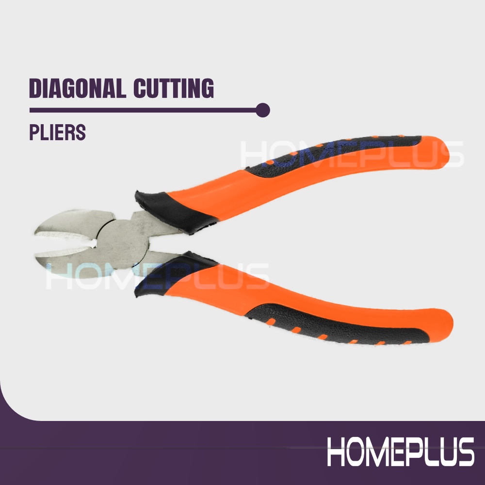 Homeplus 6inch Combination Diagonal Cutting Plier Playar Gabung Mulut Buaya Muncung Tirus ...