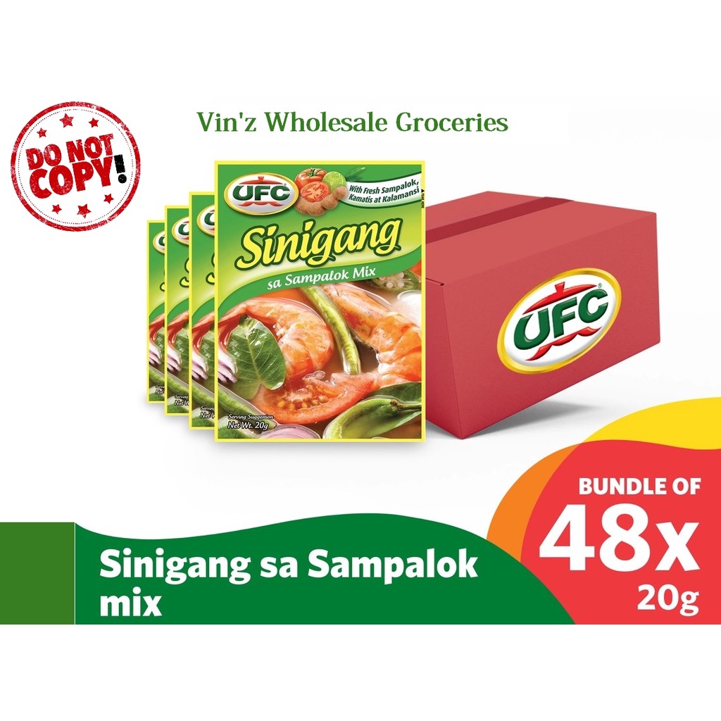UFC Sinigang Sa Sampalok Mix 20g. (Bundle of 48pcs.) | Shopee Malaysia